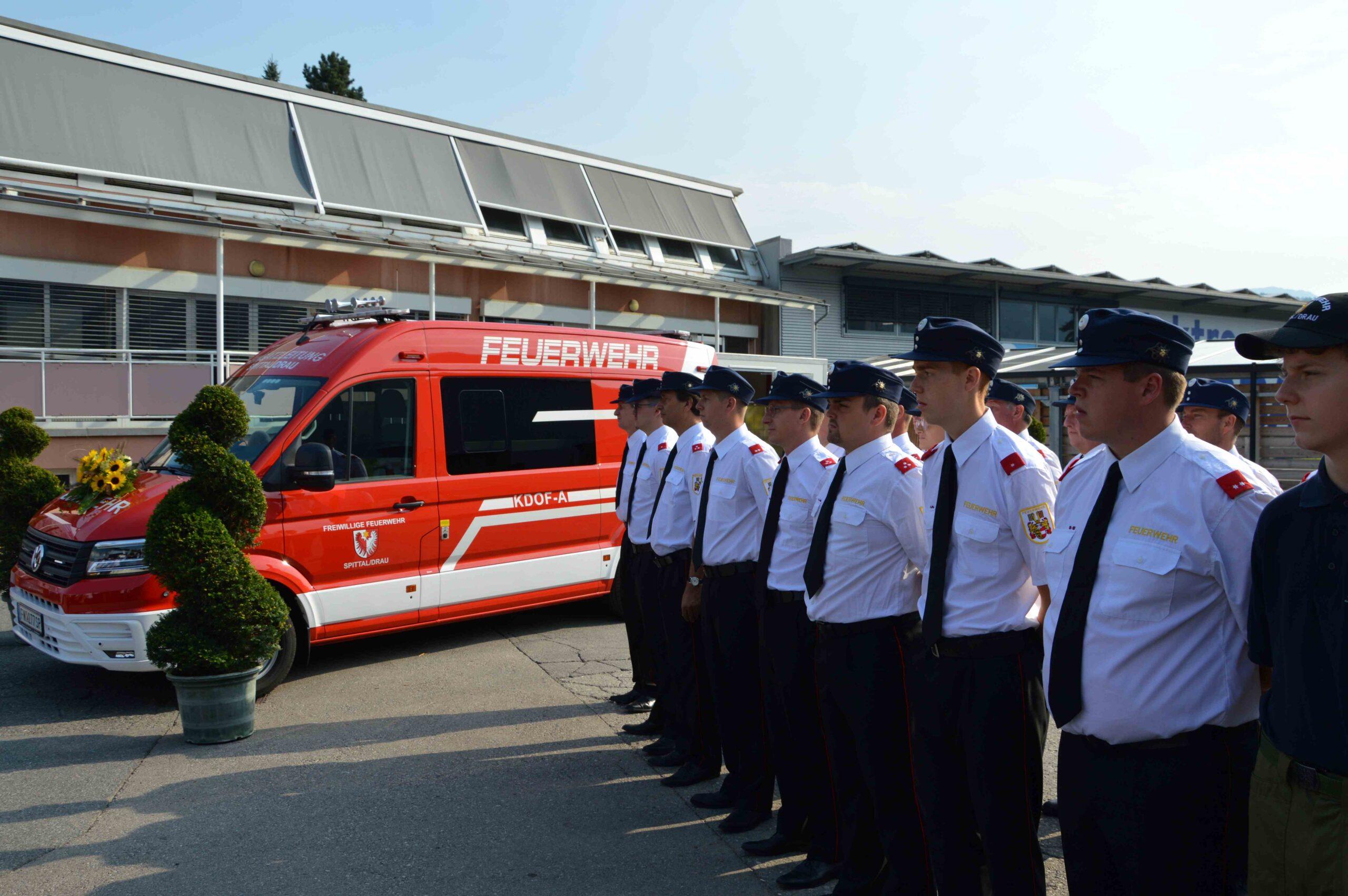 Feuerwehrfest mit neuem Fahrzeug - Feuerwehr Spittal/Drau